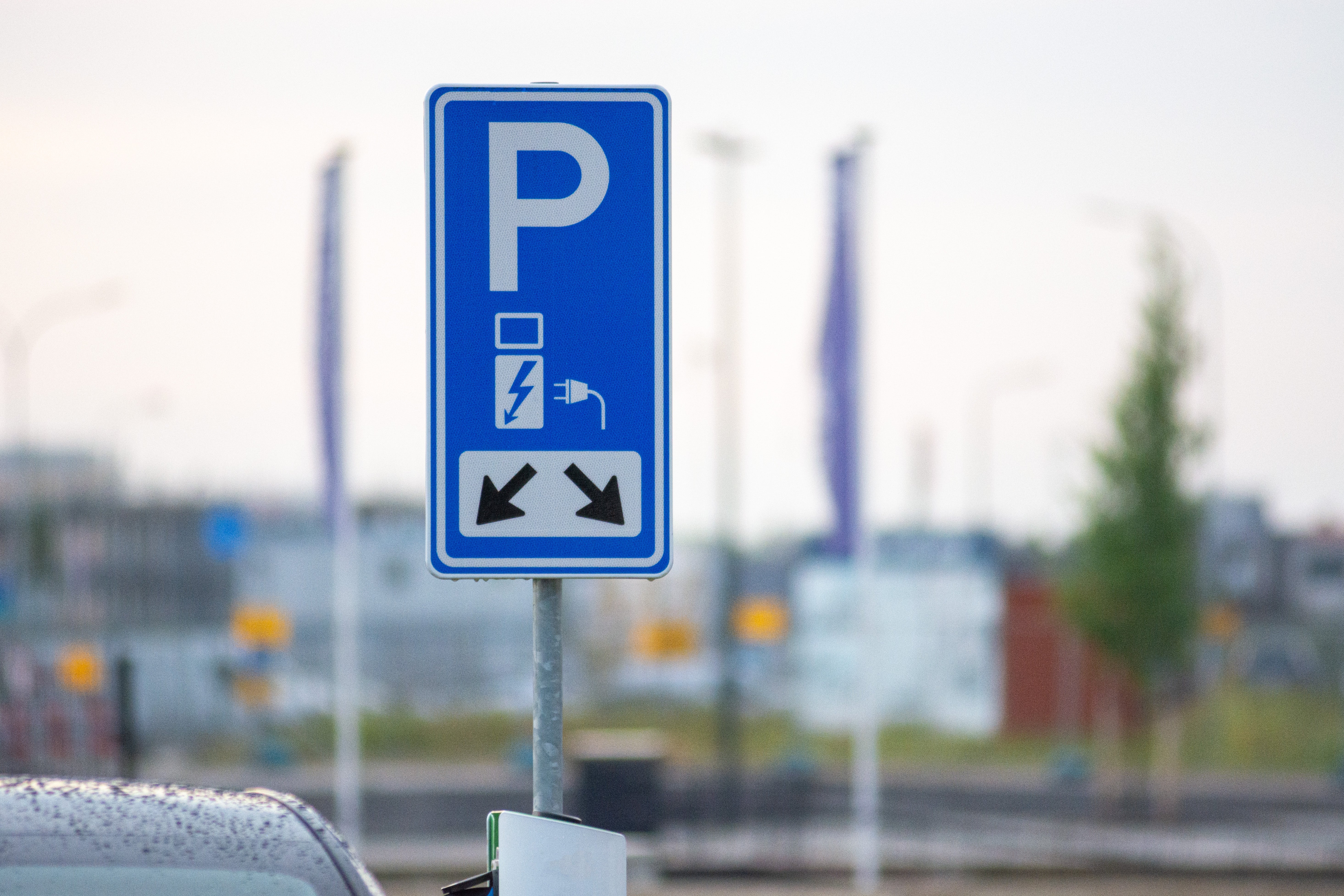 Borden voor "laadpunt elektrische auto" – Safety Sign Services