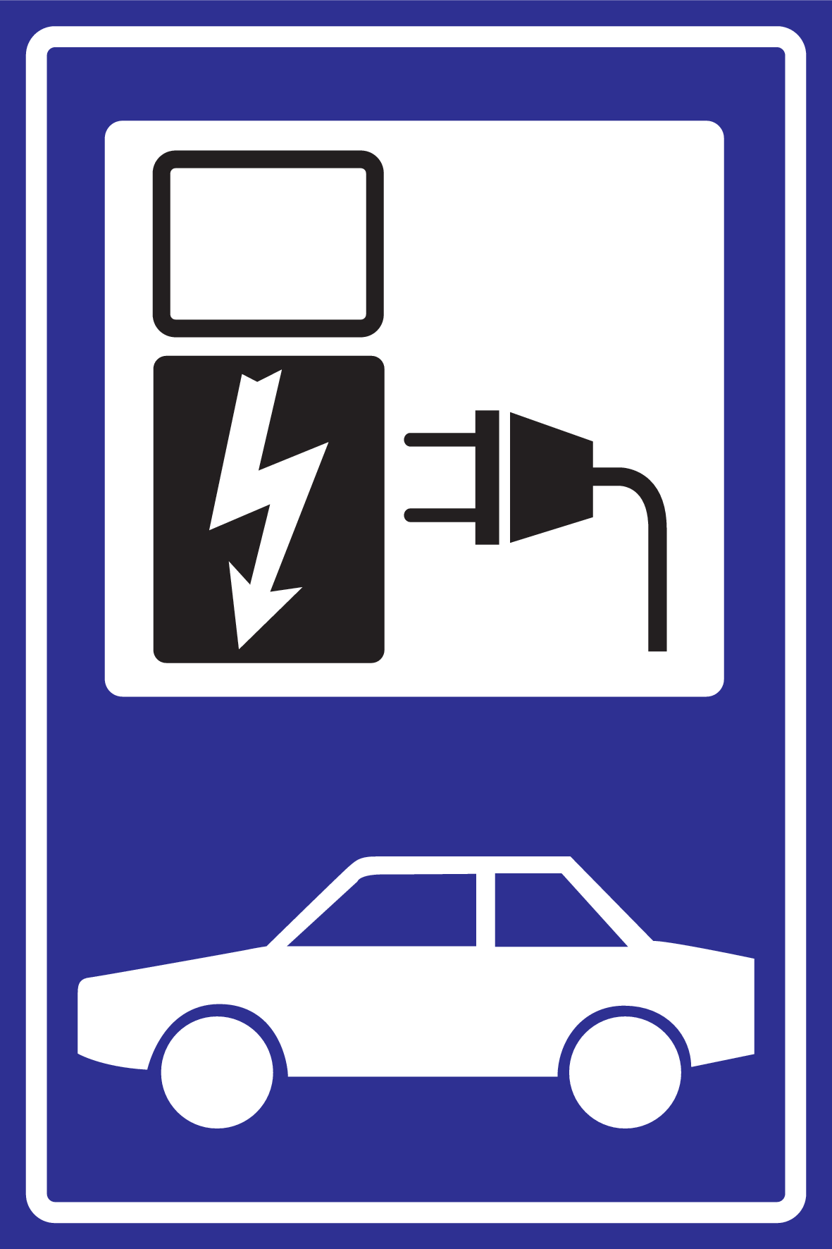 Borden voor "laadpunt elektrische auto" – Safety Sign Services